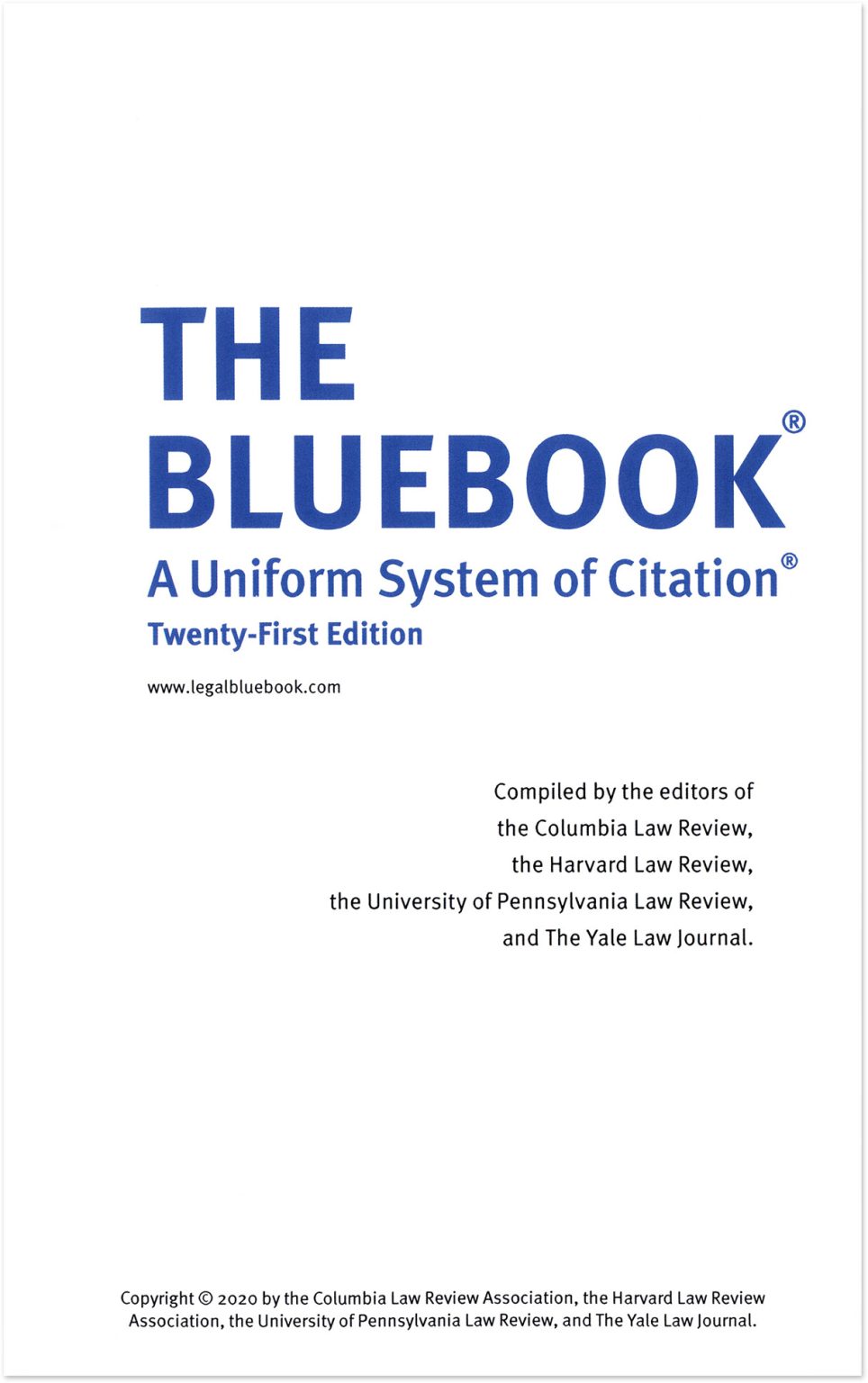 How to Cite Authorities in Bluebook - Dhaka Law Review